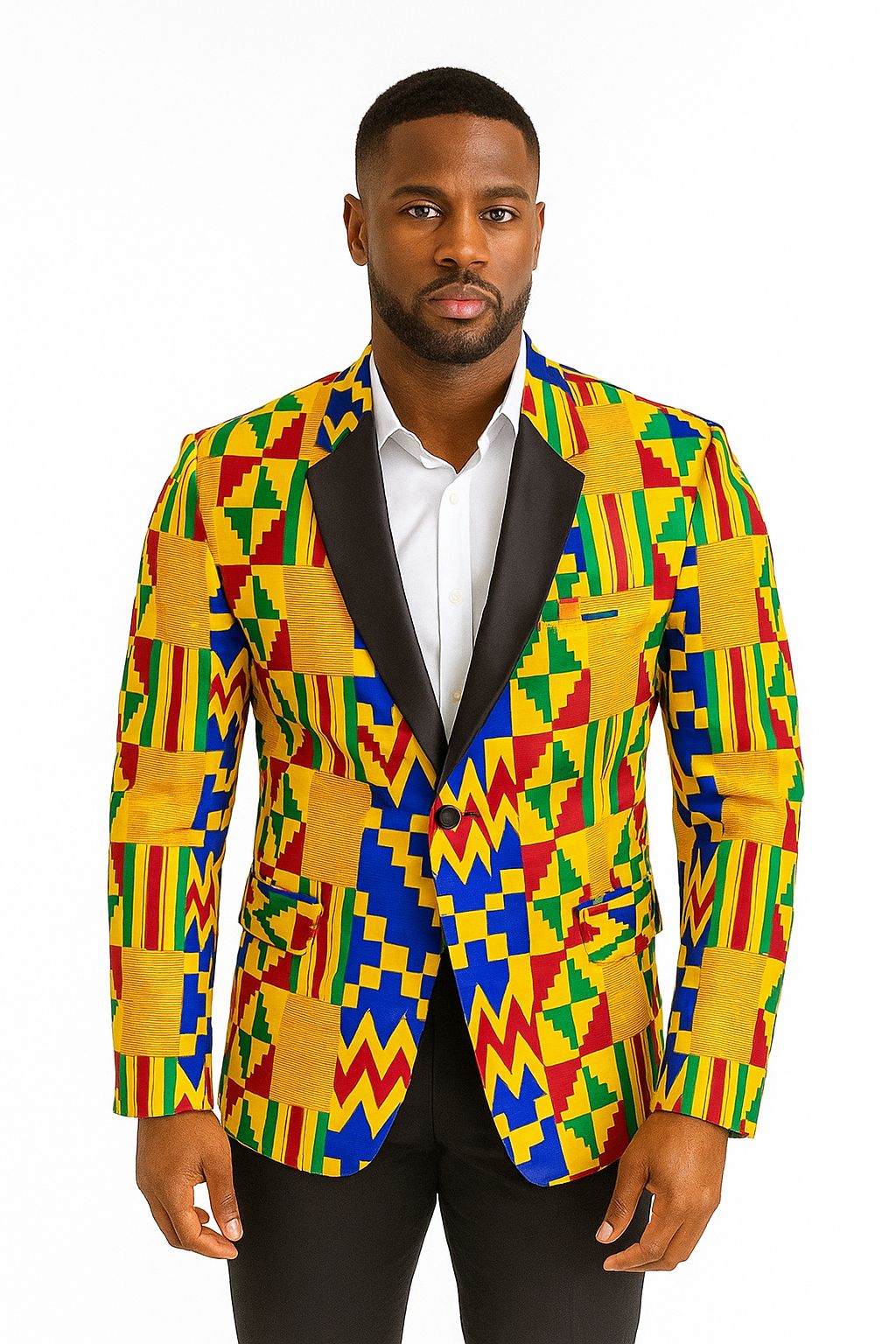 Men’s African Print Jackets – Bold, Stylish & Crafted for Comfort – AKN ...