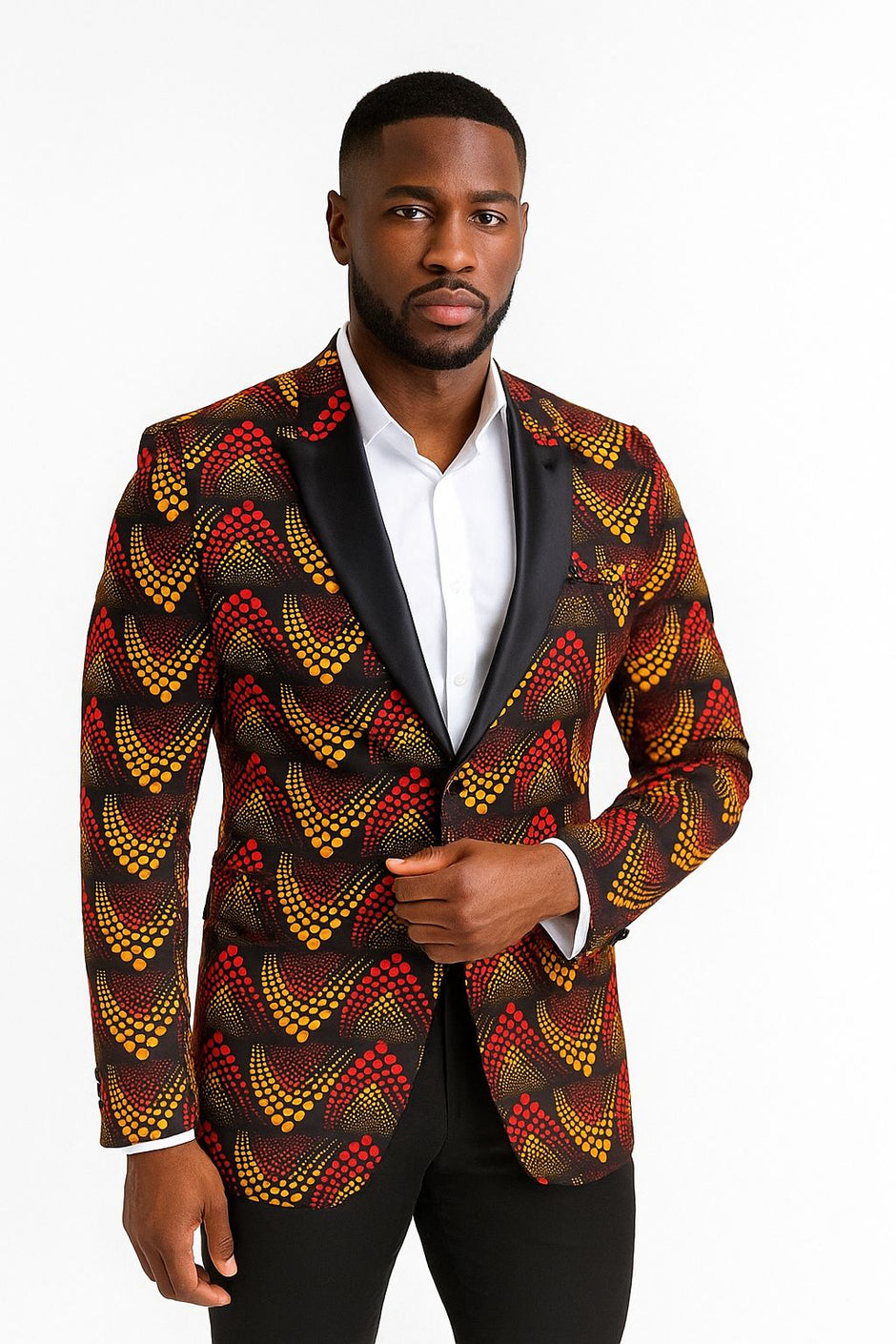 Men’s African Print Jackets – Bold, Stylish & Crafted for Comfort – AKN ...