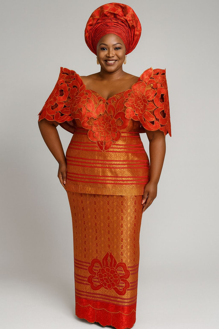 Buy African Queen Grand Boo Boo Dress Collection | Premium Embroidered ...